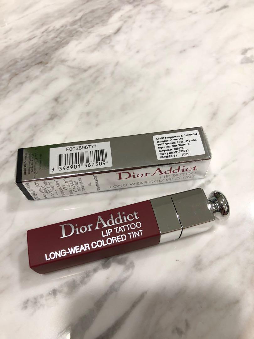 Dior Addict Lip Tattoo #771, Beauty & Personal Care, Face, Makeup on ...