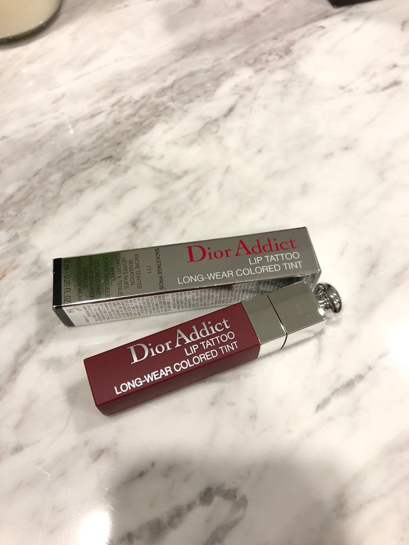 Dior Addict Lip Tattoo #771, Beauty & Personal Care, Face, Makeup on ...