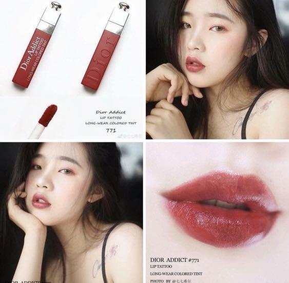 Dior Addict Lip Tattoo #771, Beauty & Personal Care, Face, Makeup on ...