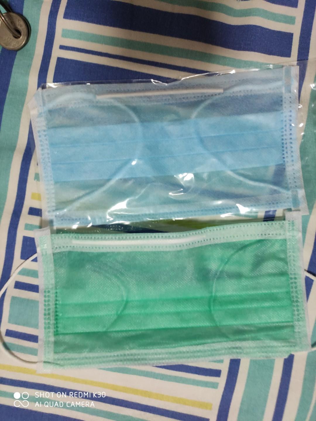 Earloop Surgical Face Mask, Health & Nutrition, Face Masks & Face ...