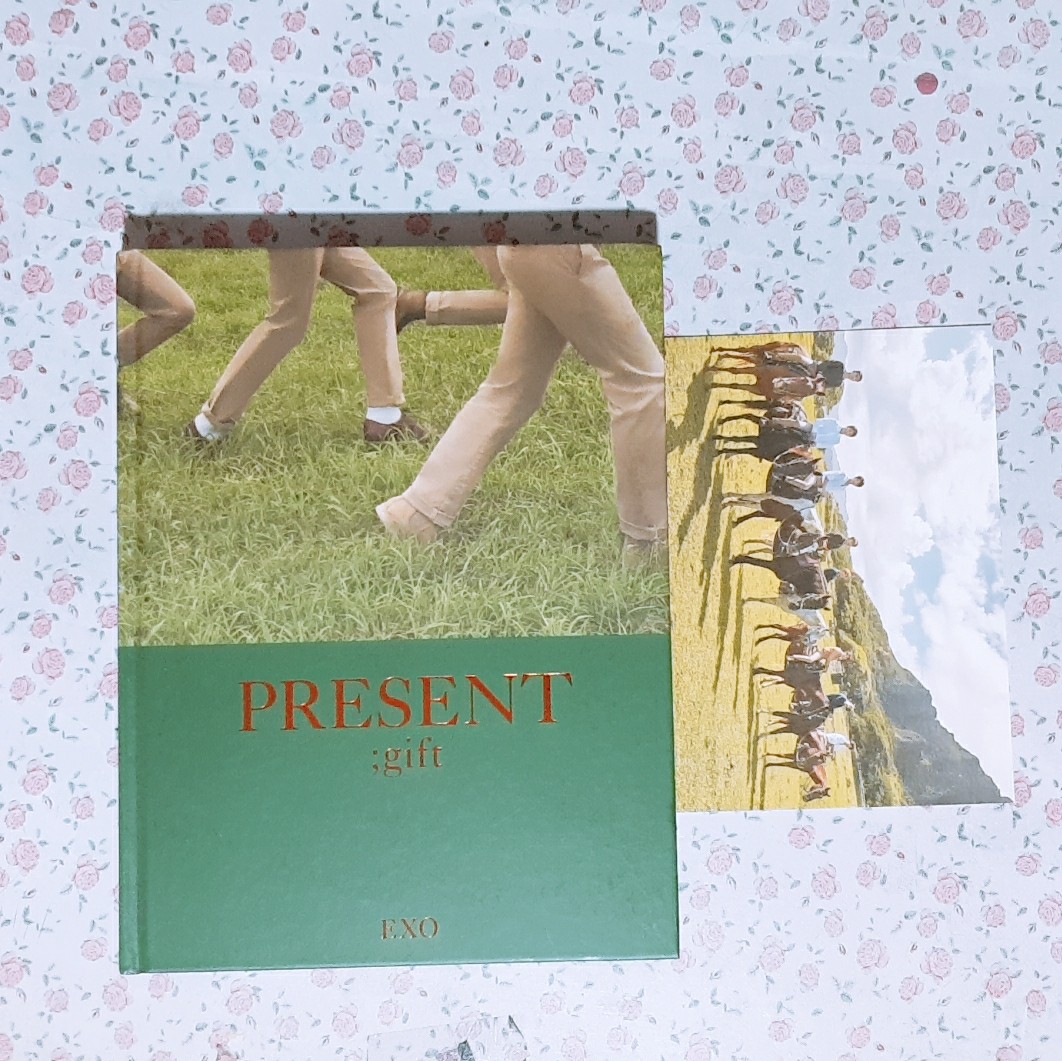 [EXO] PRESENT Photobook [with complete inclusions], Hobbies & Toys ...