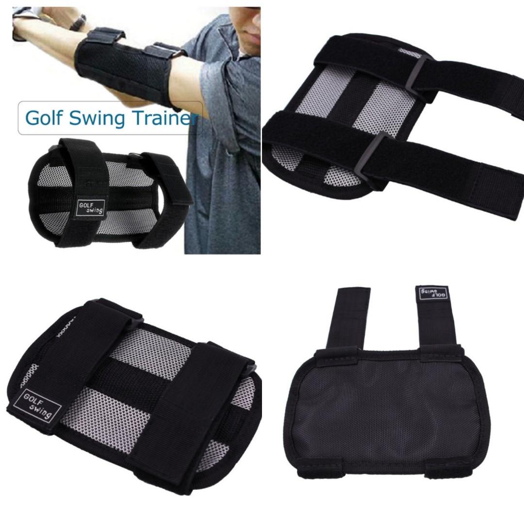 Golf Elbow Brace Arc Corrector Swing Training Straight Practice Golf ...