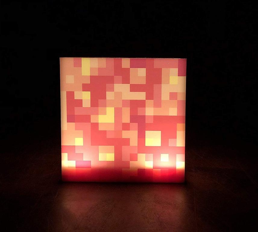 (HOT) Minecraft Lava Lamp Mood Light, Hobbies & Toys, Toys & Games on ...