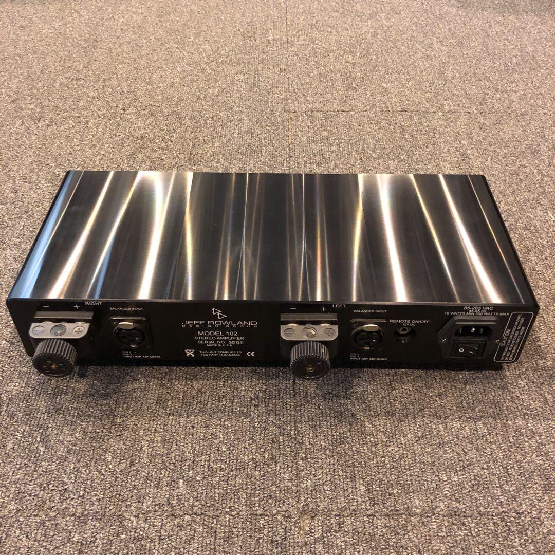 Jeff Rowland Design Group Model 102 Stereo Power Amplifier, Audio ...