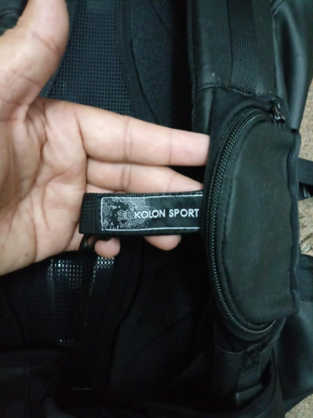 Kolon Sport Backpack, Men's Fashion, Bags, Backpacks on Carousell