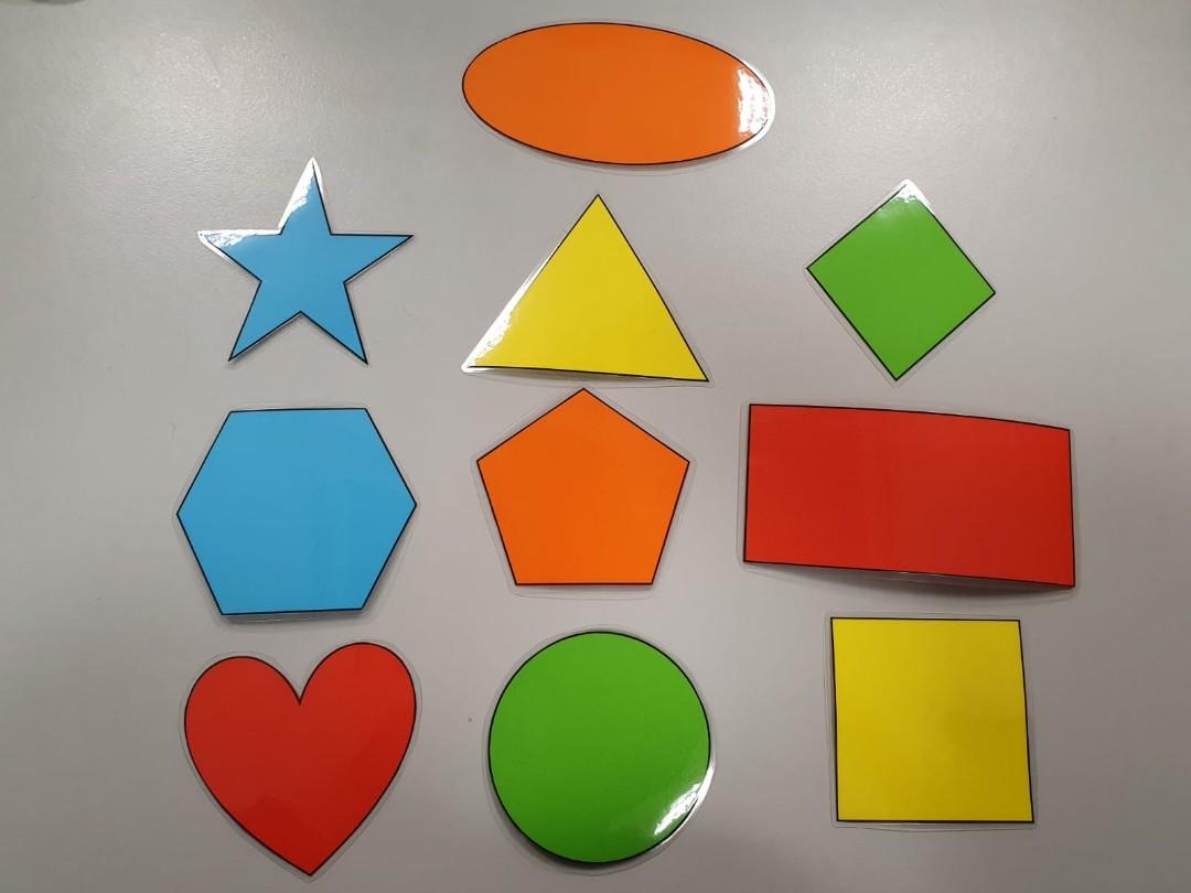 Laminated Coloured Shape Matching with Shape Outlines Manipulatives and ...