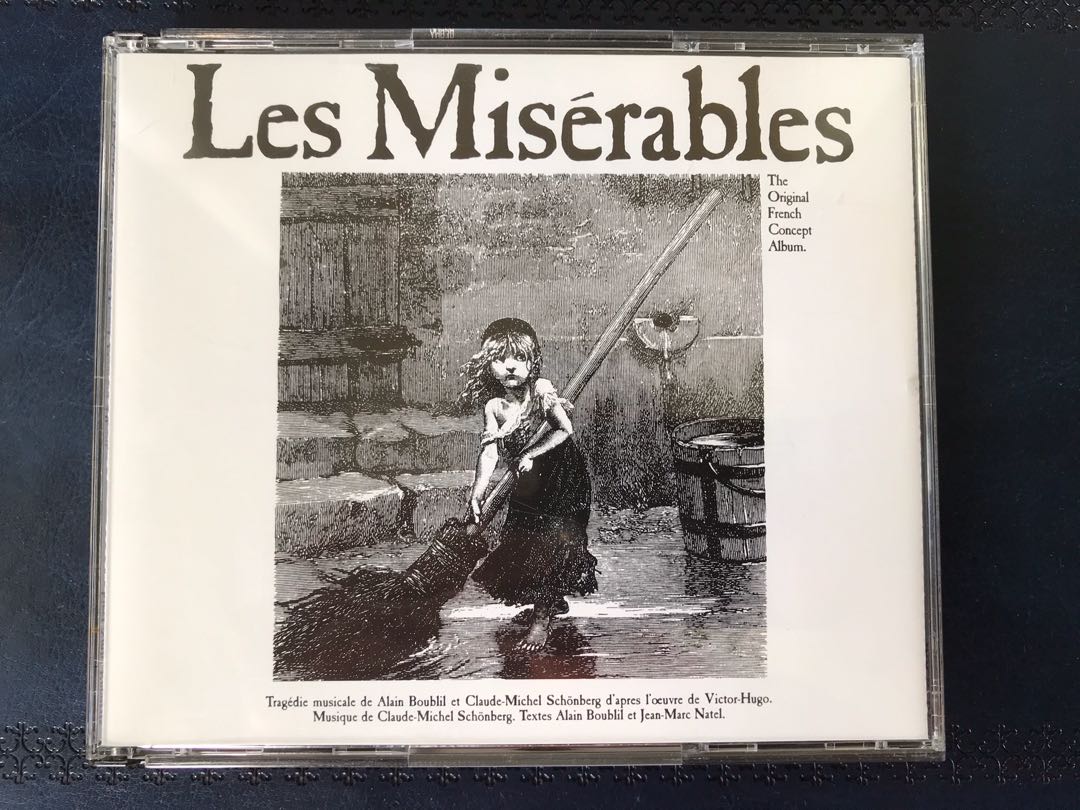 Les Miserables - The Original French Concept Album (CD), Hobbies & Toys ...