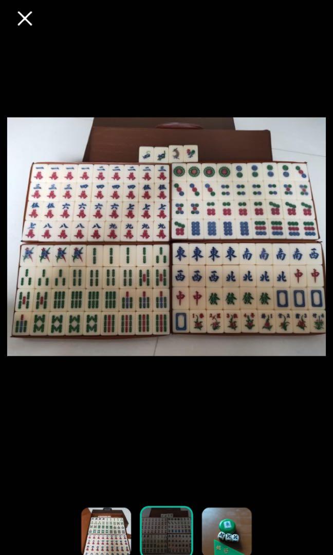 Mahjong Set A1, Hobbies & Toys, Toys & Games on Carousell