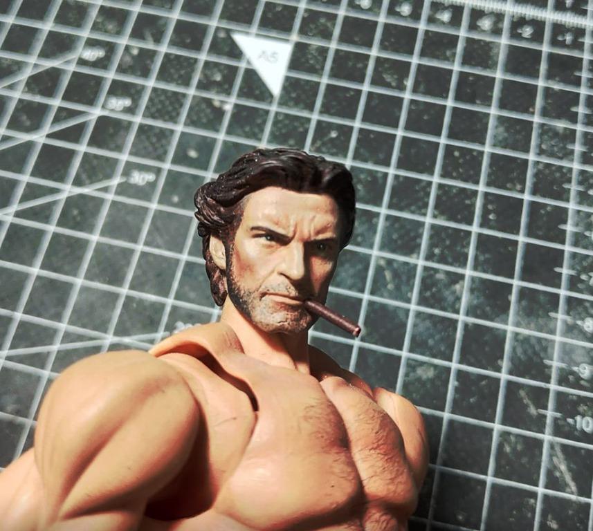Mezco One:12 Collective Logan with Custom Movie Wolverine Head, Hobbies ...