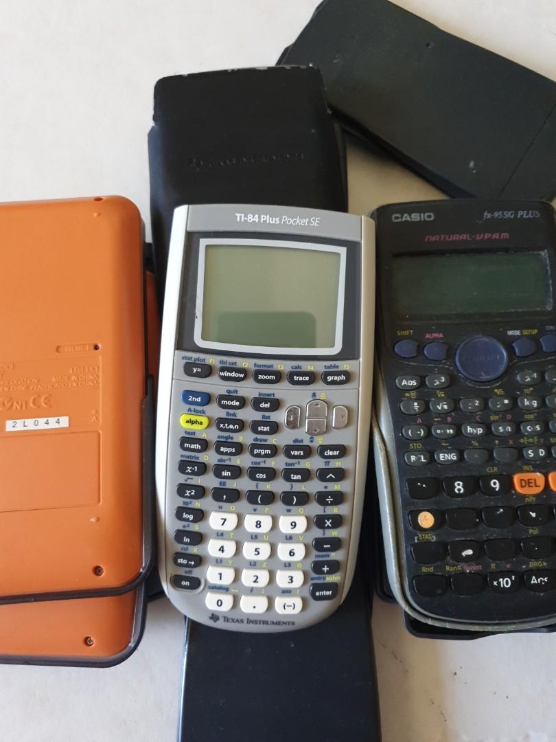 Normal and graphic calculators, Hobbies & Toys, Stationery & Craft ...