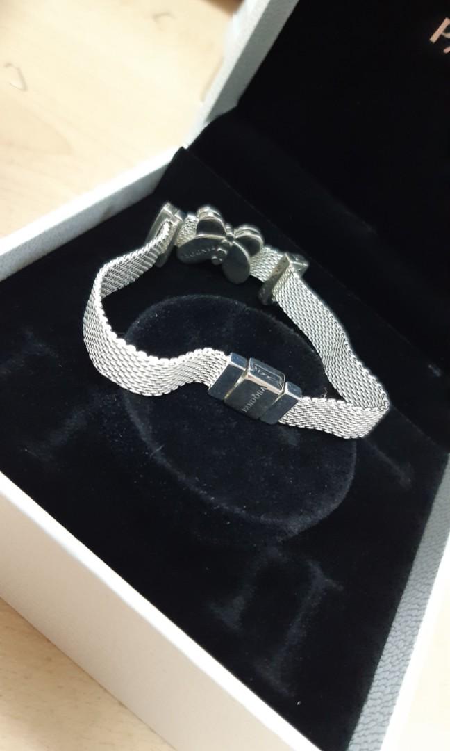 Pandora Reflexion Bracelet with Pink Bedazzling Butterfly Clip Charm ...