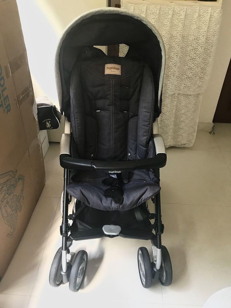 Peg Pegero Pliko P3 Compact Classico- blue denim, Babies & Kids, Going ...