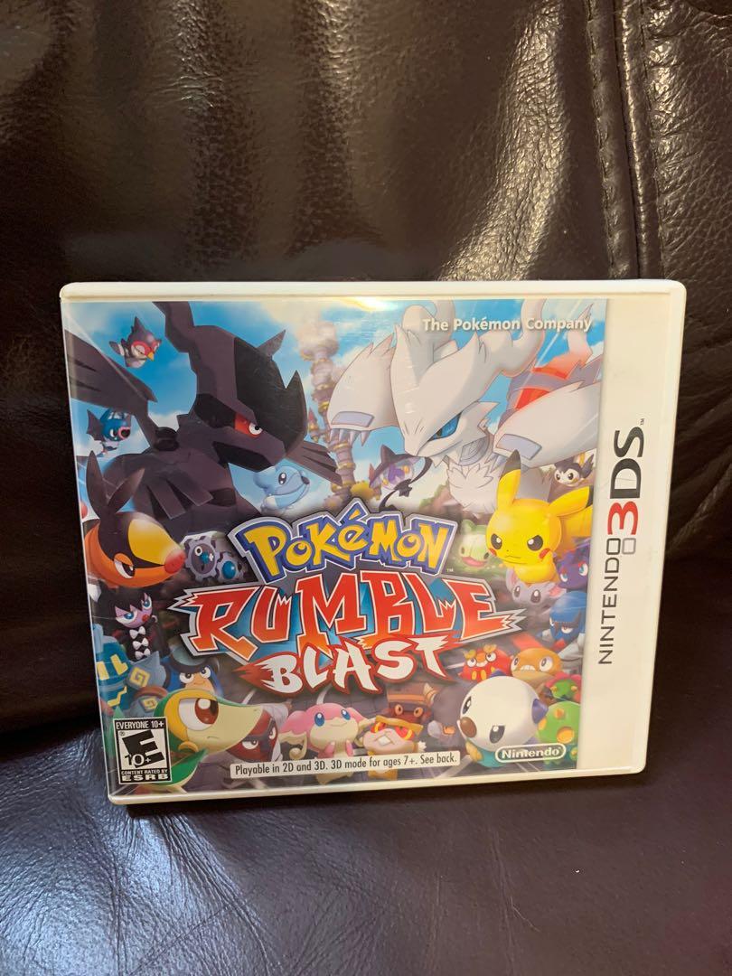 Pokemon Rumble Blast, 電子遊戲, 遊戲機配件, 遊戲禮物卡及帳戶 - Carousell