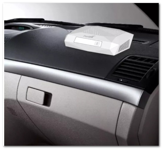 Purlife Car Air Purifier Driveclear 50 with 3M HEPA Activated Carbon ...