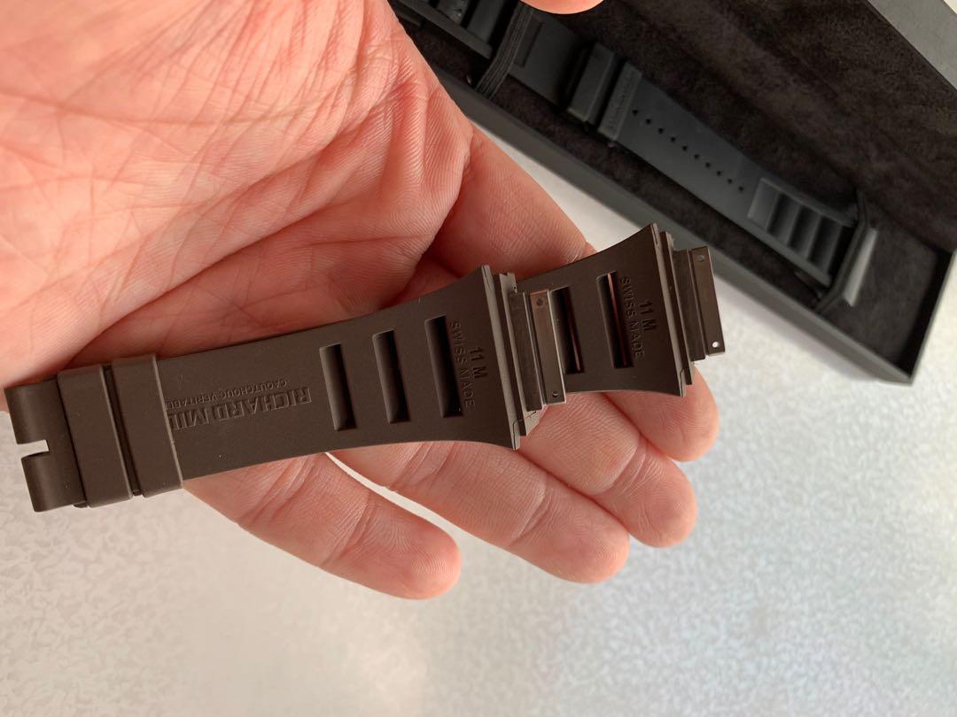 Richard Mille RM11 strap, Luxury, Watches on Carousell