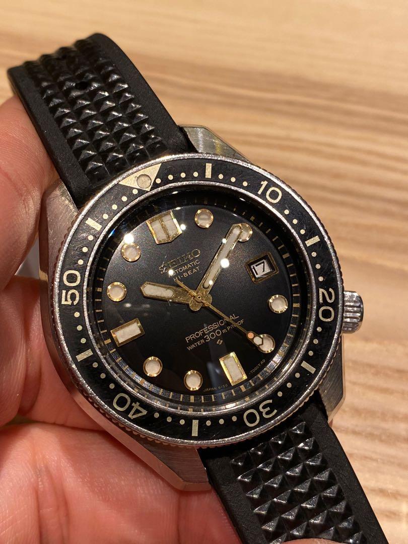 Seiko 6159-7000 Vintage 300m Diver, 名牌, 手錶 - Carousell