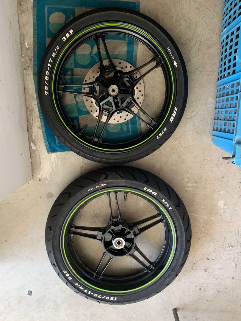 Sniper 150 Rim, Motorcycles, Motorcycle Accessories on Carousell