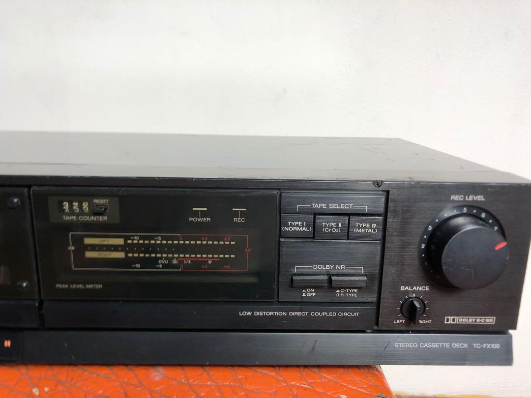 Sony TC-FX100 Tapedeck, Audio, Portable Audio Accessories on Carousell