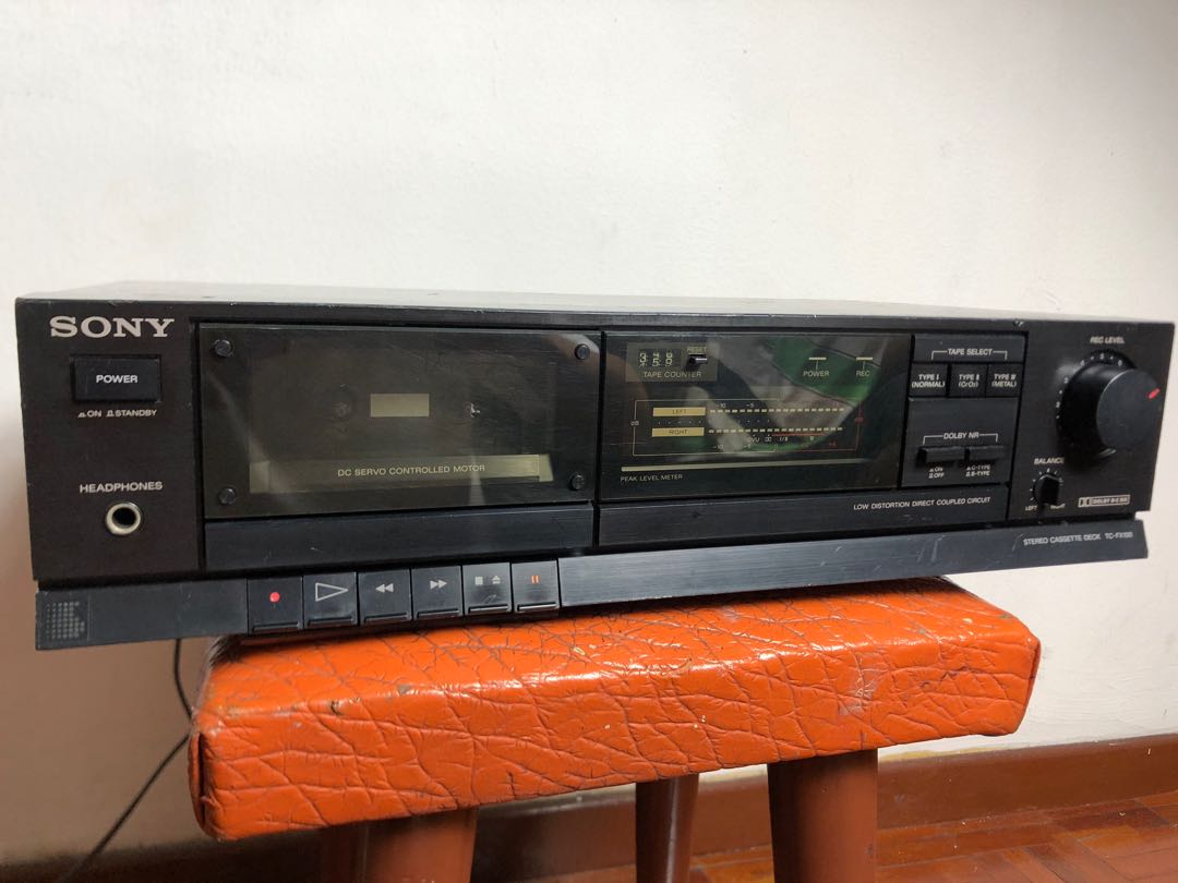 Sony TC-FX100 Tapedeck, Audio, Portable Audio Accessories on Carousell