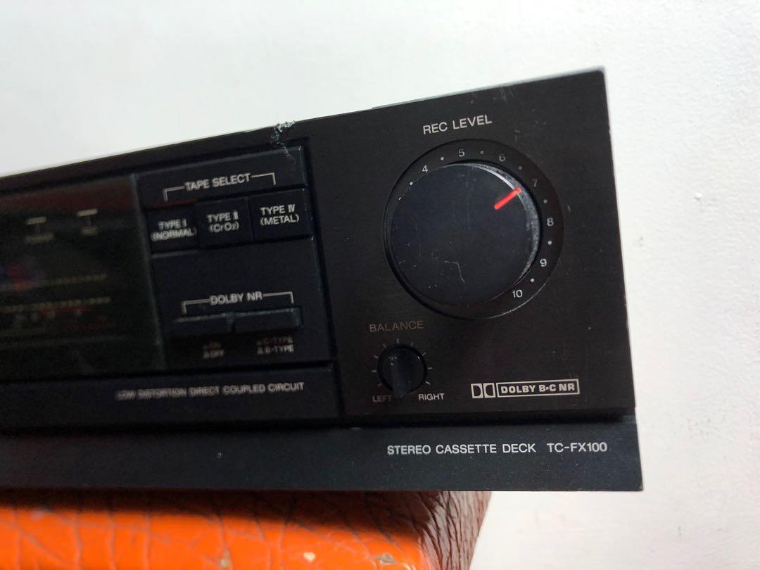 Sony TC-FX100 Tapedeck, Audio, Portable Audio Accessories on Carousell