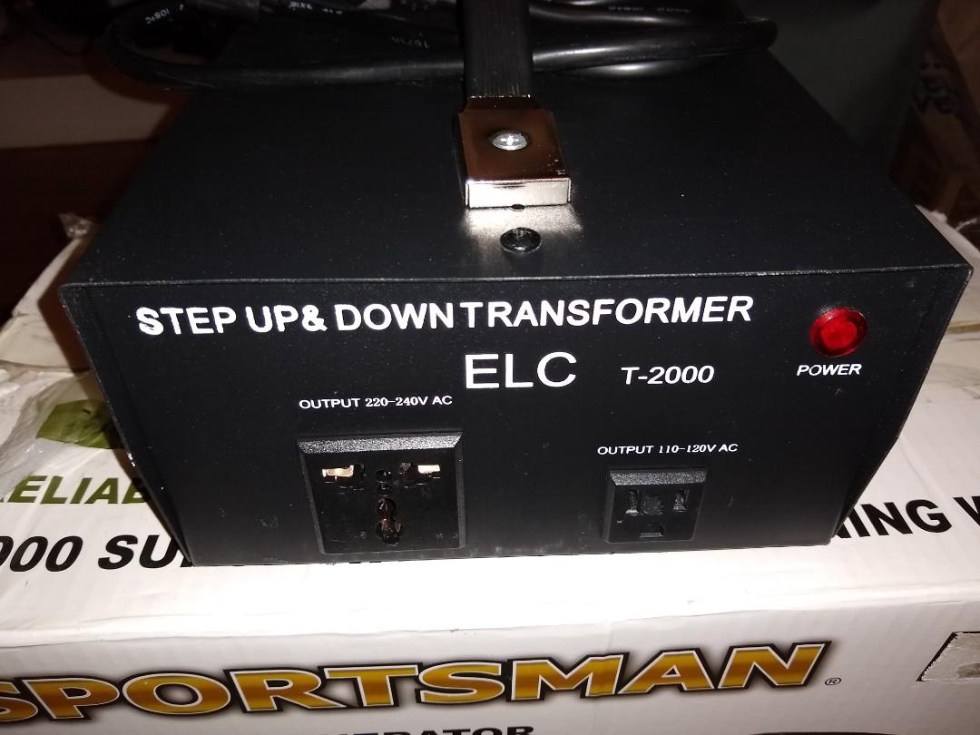 Sportsman 1kw Inverter Gas Generator & Transformer 2kw step up/stepdown ...