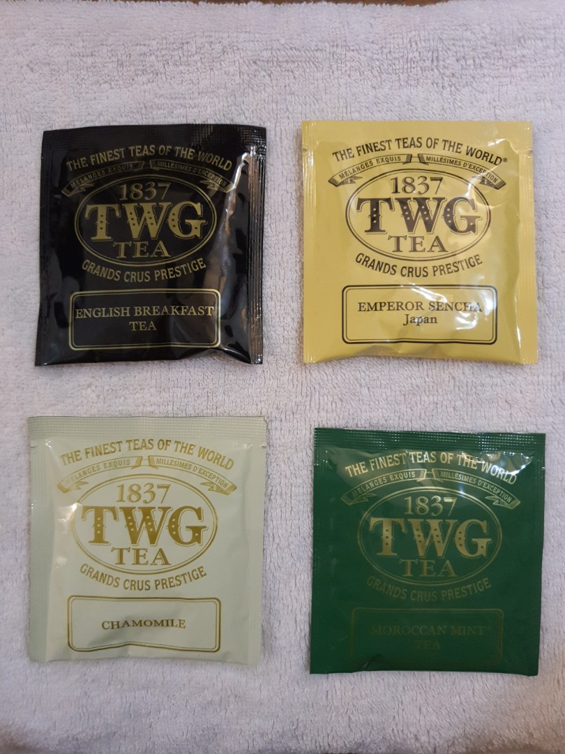 TWG Tea Bags, Food & Drinks, Beverages on Carousell