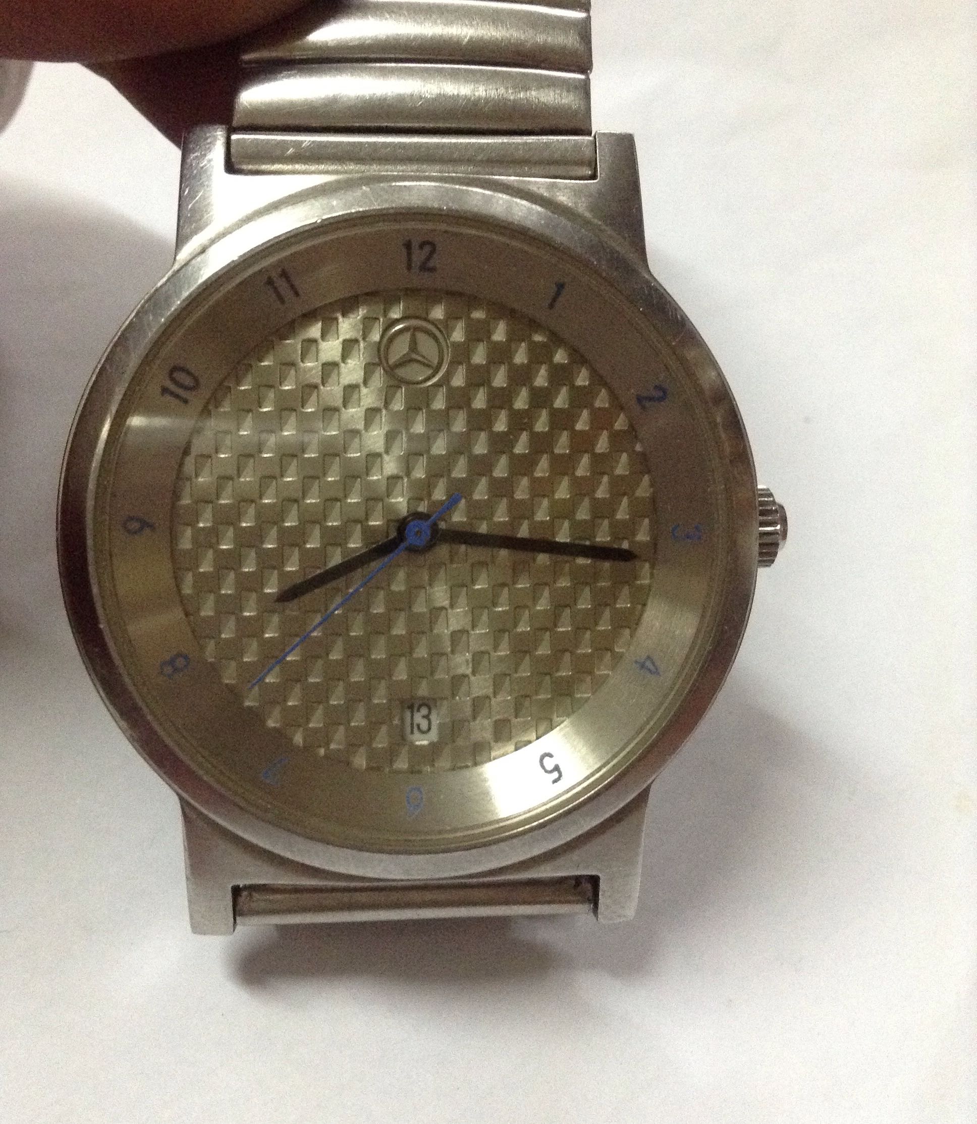 Vintage Mercedes Benz Wristwatch Rare used, Men's Fashion, Watches ...