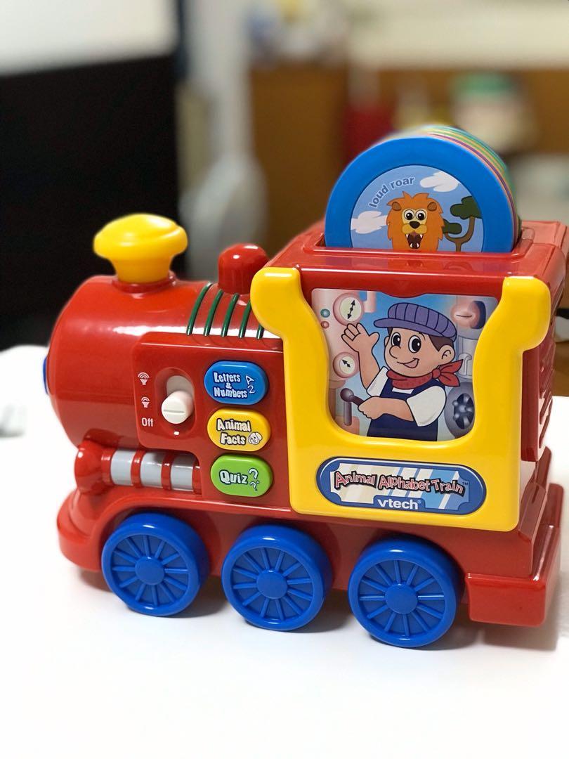 vtech animal alphabet train, 興趣及遊戲, 玩具 & 遊戲類 - Carousell