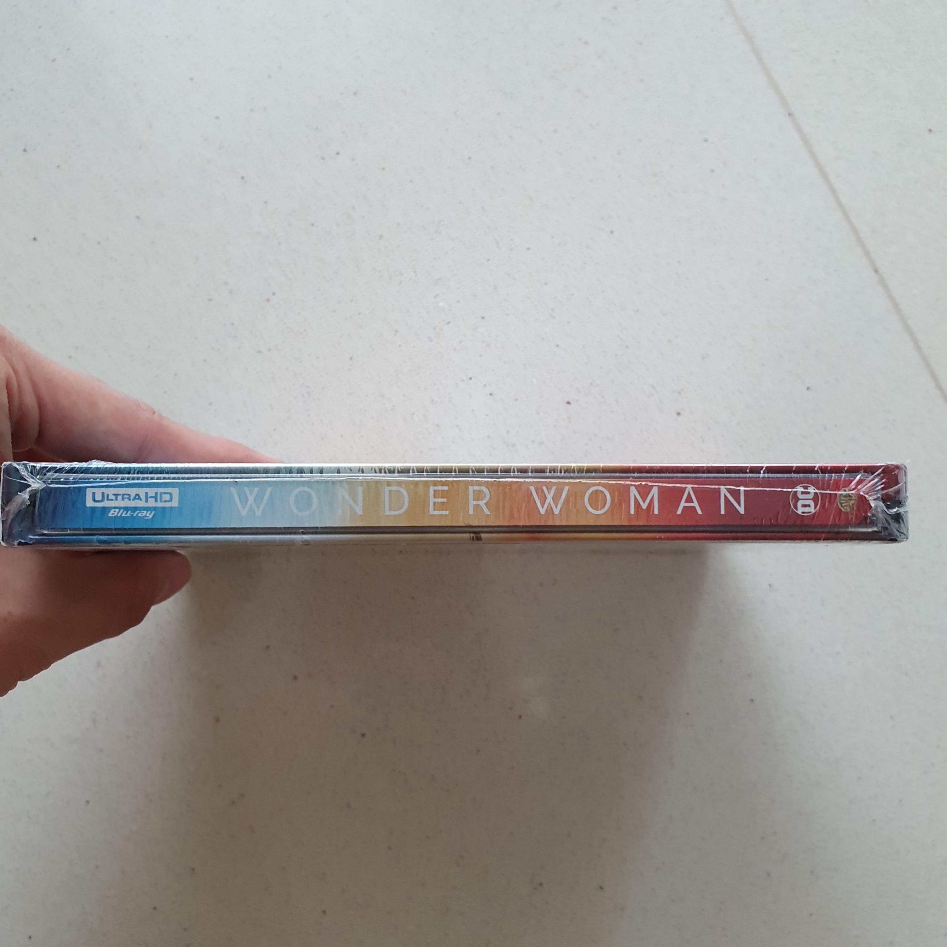 Wonder Woman 4K Steelbook Blu-ray DC Bluray, Music & Media, CDs, DVDs ...