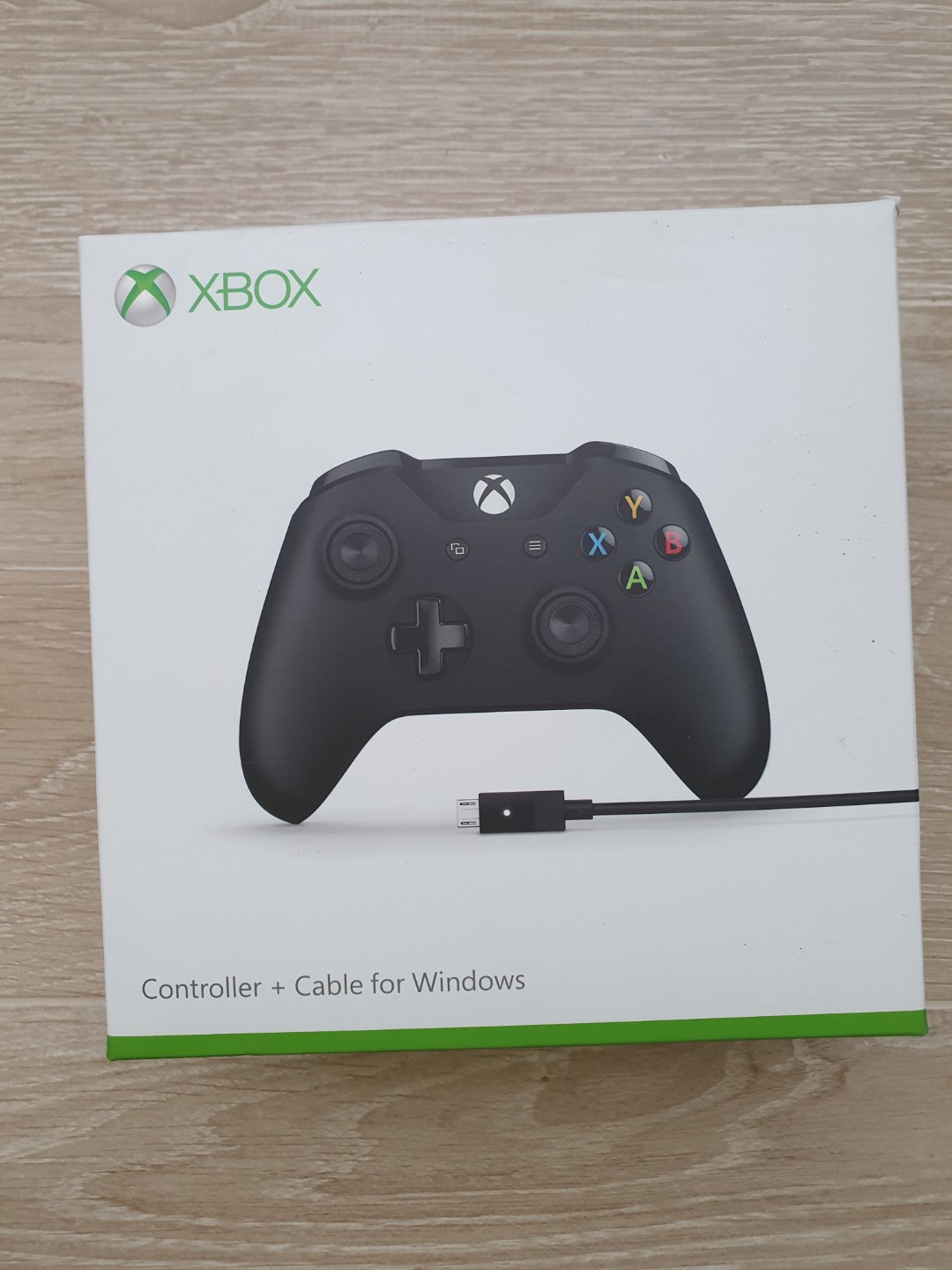 XBOX Controller + Cable for Windows, Video Gaming, Gaming Accessories ...