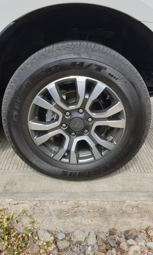 2019 Ranger Wildtrak Rims with Bridgestone Tires PCD 139, Car Parts ...
