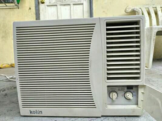 2ND HAND KOLIN 1HP WINDOW TYPE AIRCON (ROTARY TYPE SWITCH), TV & Home ...