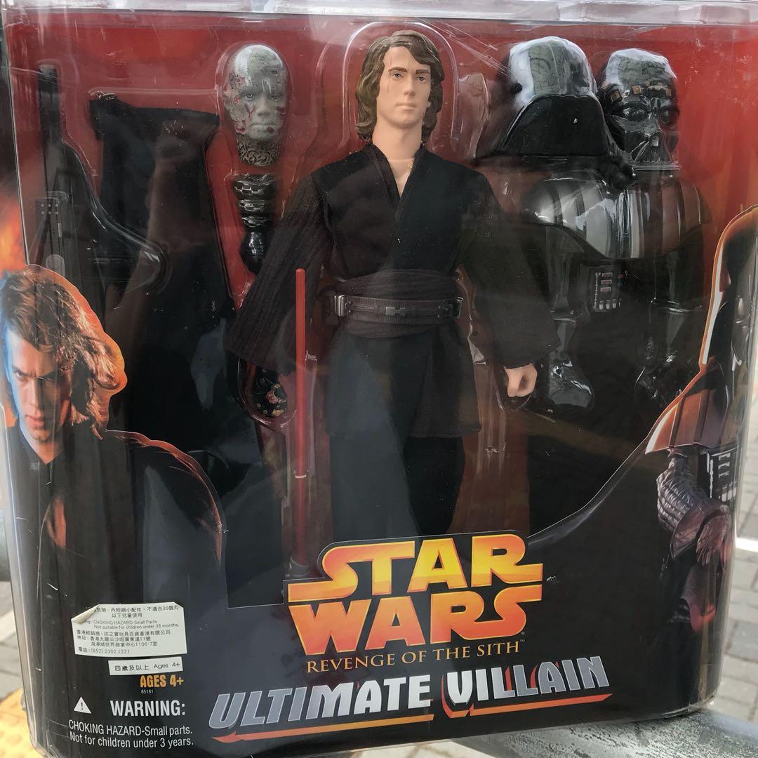星球大戰 Star Wars figures anakin skywalker darth Vader 黑武士 revenge of the ...