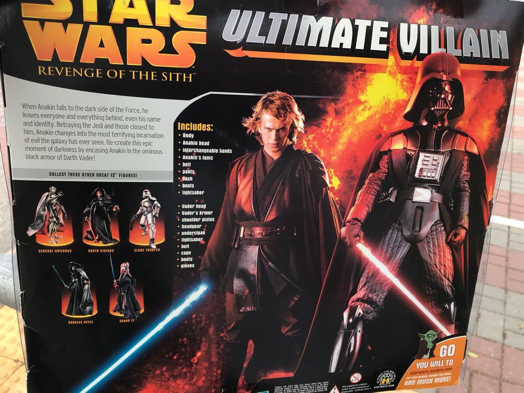 星球大戰 Star Wars figures anakin skywalker darth Vader 黑武士 revenge of the ...