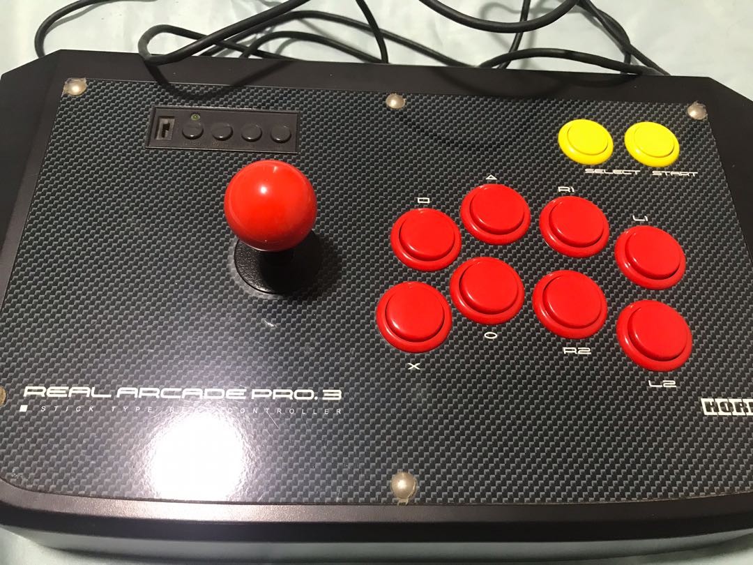 Arcade Fight Stick (Hori Real Arcade Pro 3), Video Gaming, Video Game ...