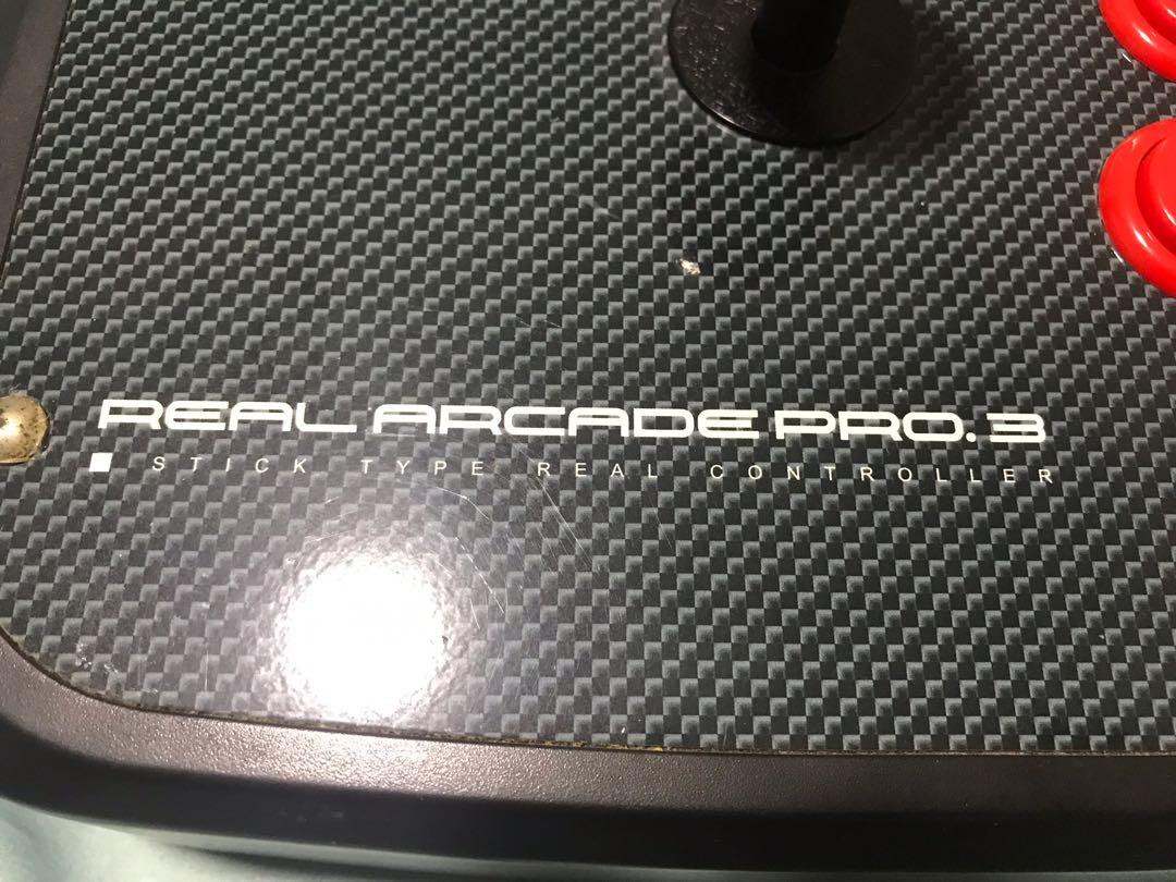 Arcade Fight Stick (Hori Real Arcade Pro 3), Video Gaming, Video Game ...