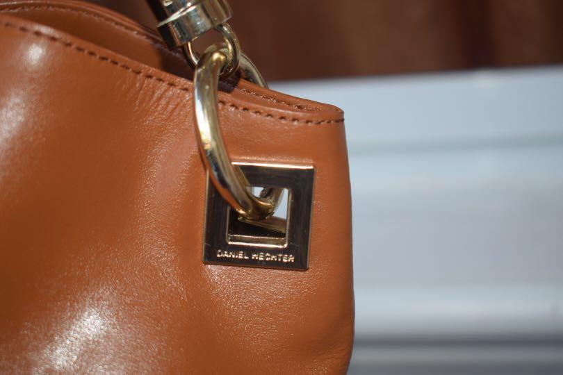Authentic Daniel Hechter Shoulder Leather Bag, Luxury, Bags & Wallets ...