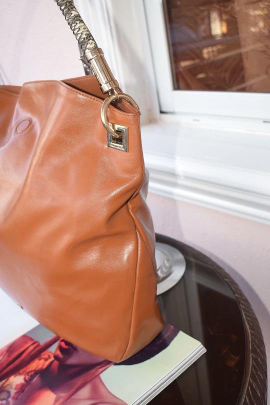 Authentic Daniel Hechter Shoulder Leather Bag, Luxury, Bags & Wallets ...