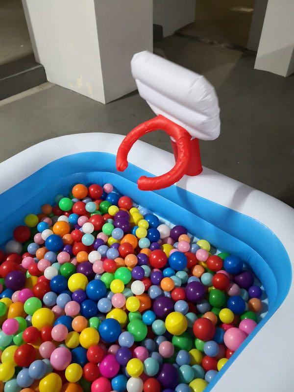 Ball pit ballpit ball pool slide bouncing bouncy castle bounce house ...