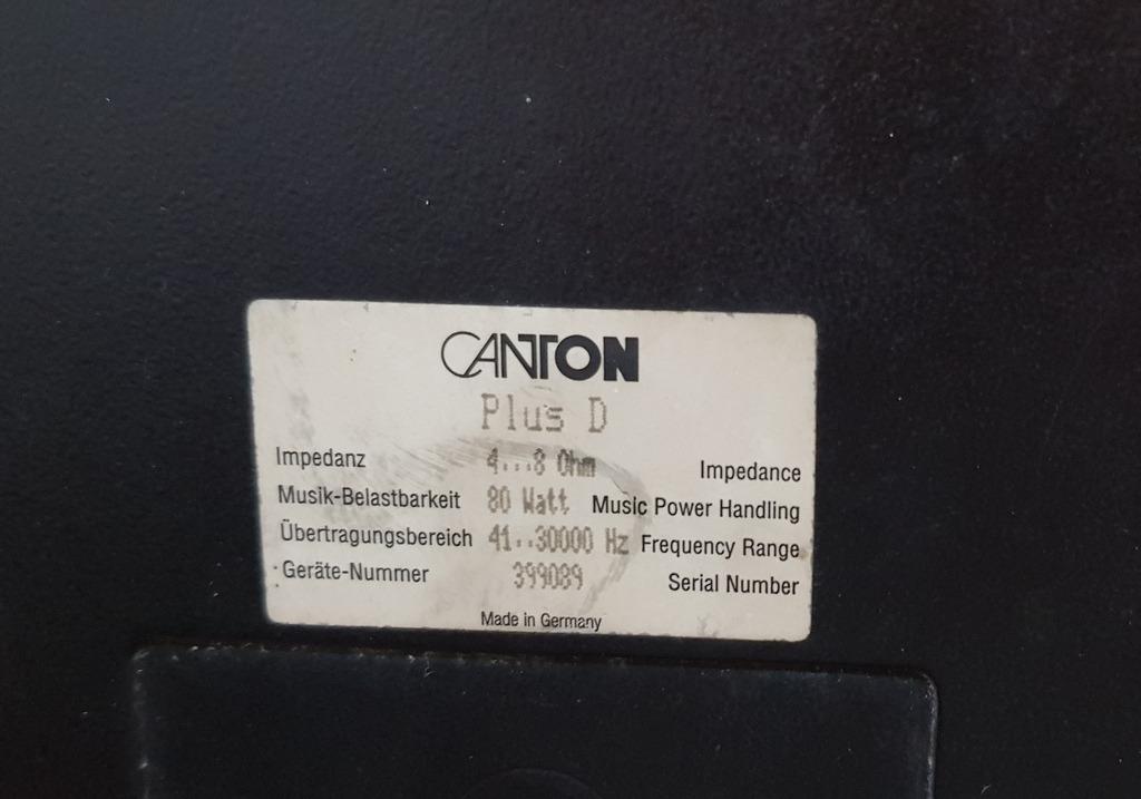 Canton Plus D Bookshelf Speakers, Audio, Soundbars, Speakers ...