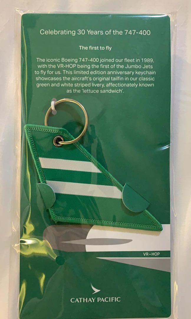 Limited Edition Cathay Pacific Boeing 747-400 30 years anniversary Tail ...