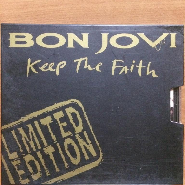 CD Bon Jovi Keep The Faith Limited Edition 2 CD (Germany), 興趣及遊戲, 音樂、樂器 ...