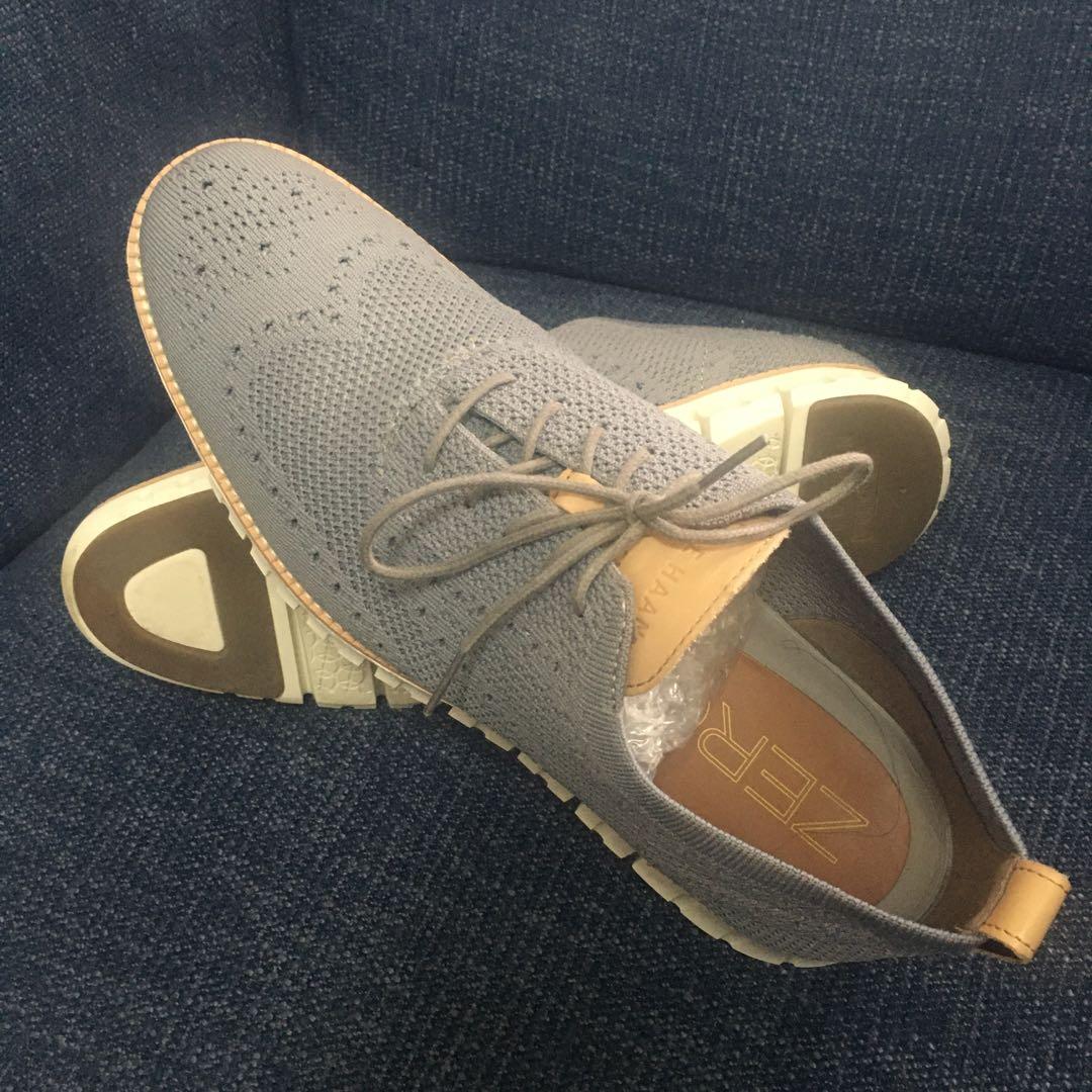 SALE! Cole Haan Zerogrand Wingtip Oxford Stitchlite Ironstone Ivory ...