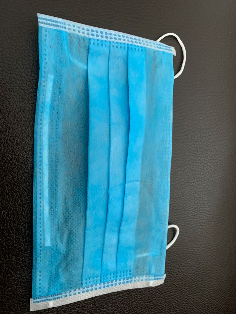 Disposable face mask available, Health & Nutrition, Face Masks & Face ...