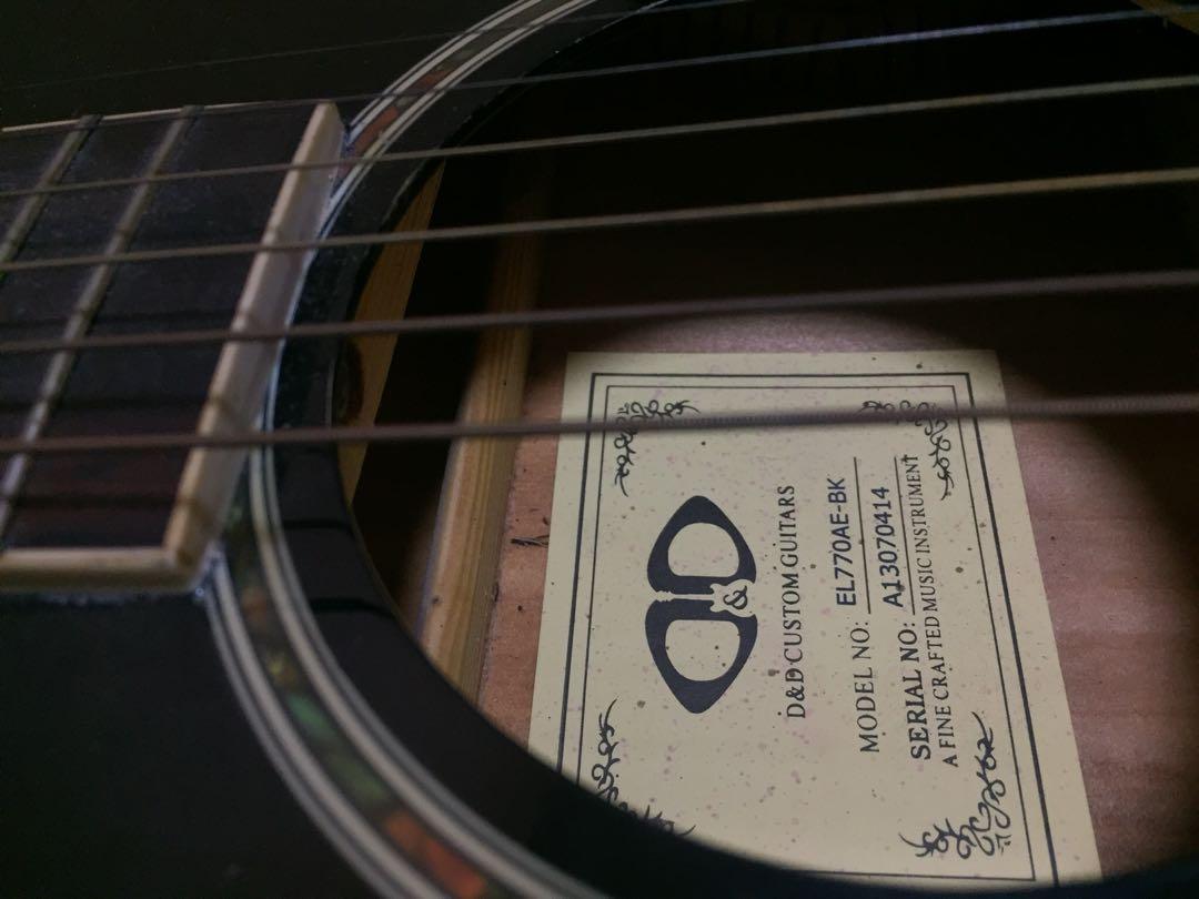 DnD Acoustic Guitar, Hobbies & Toys, Music & Media, CDs & DVDs on Carousell