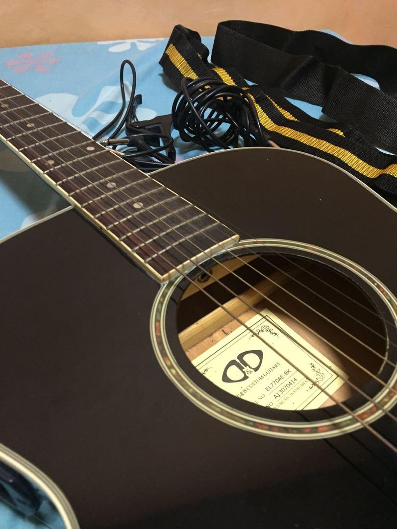 DnD Acoustic Guitar, Hobbies & Toys, Music & Media, CDs & DVDs on Carousell