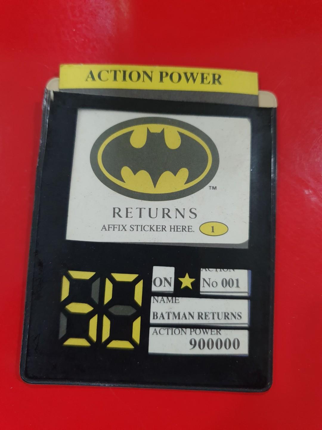Dragonball type power card reader batman, Hobbies & Toys, Toys & Games ...