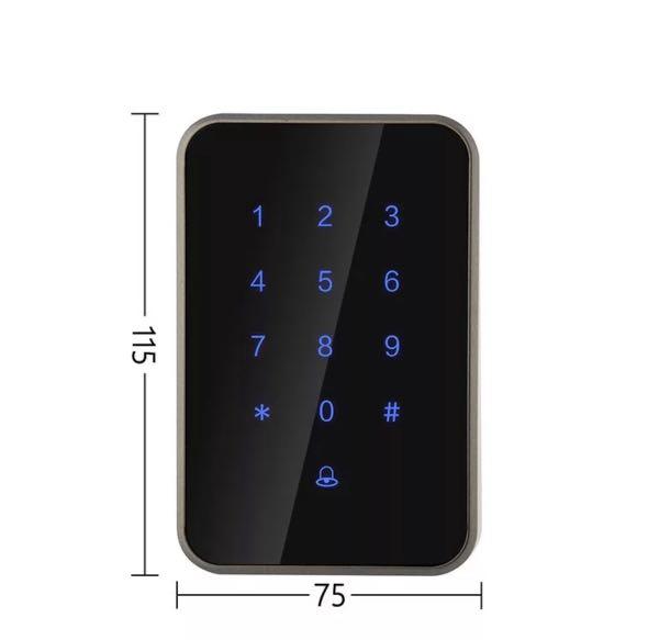 Electronic Smart Door Lock - Access Control Reader WiFi Bluetooth ...