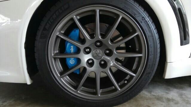 Mitsubishi Evo X stock Enkei rims, Car Accessories, Tyres & Rims on ...