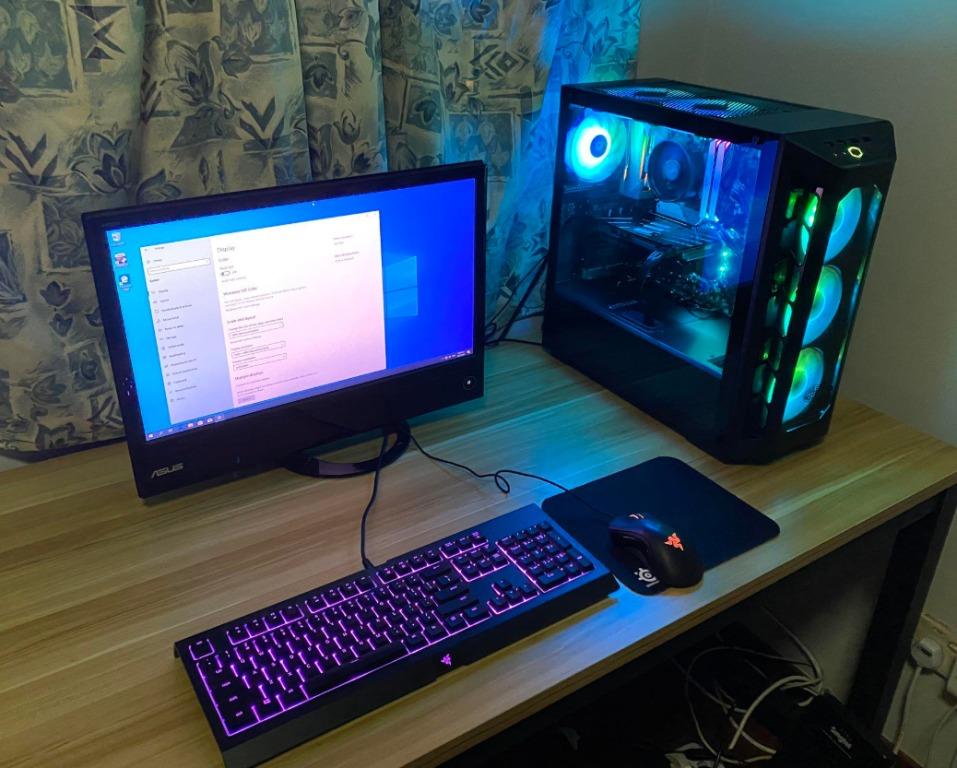 ***FREE DELIVERY*** All in one desktop setup Best looking Gaming PC FOR ...